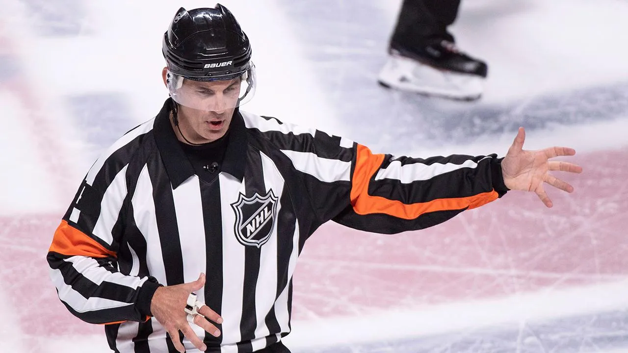 NHL Referee Caught On Camera Rigging A Game