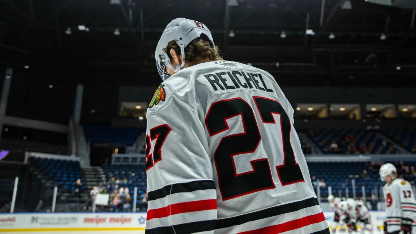 Has Lukas Reichel found himself again in the AHL? Looks like it