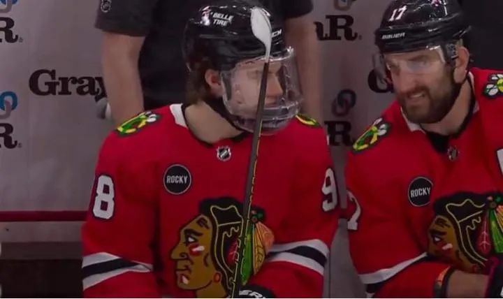 Nick Foligno's Hot-Mic Moment With Connor Bedard Goes Viral