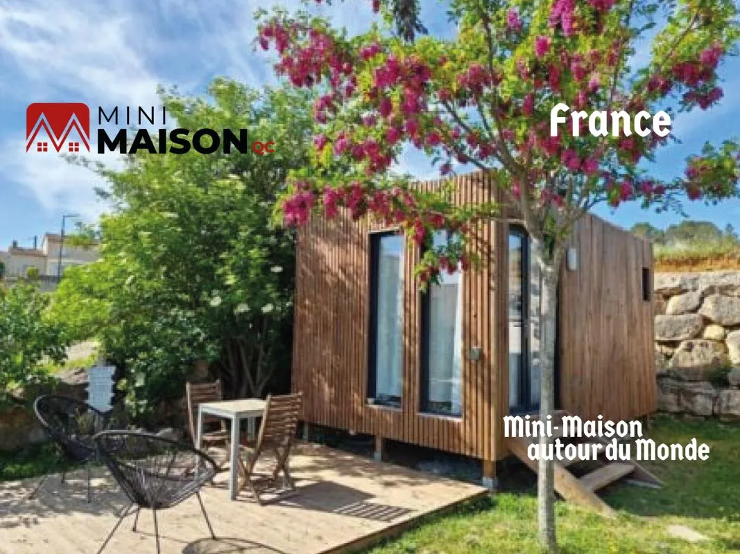 Mini-maison autour du monde Modèles de GreenKub en France.