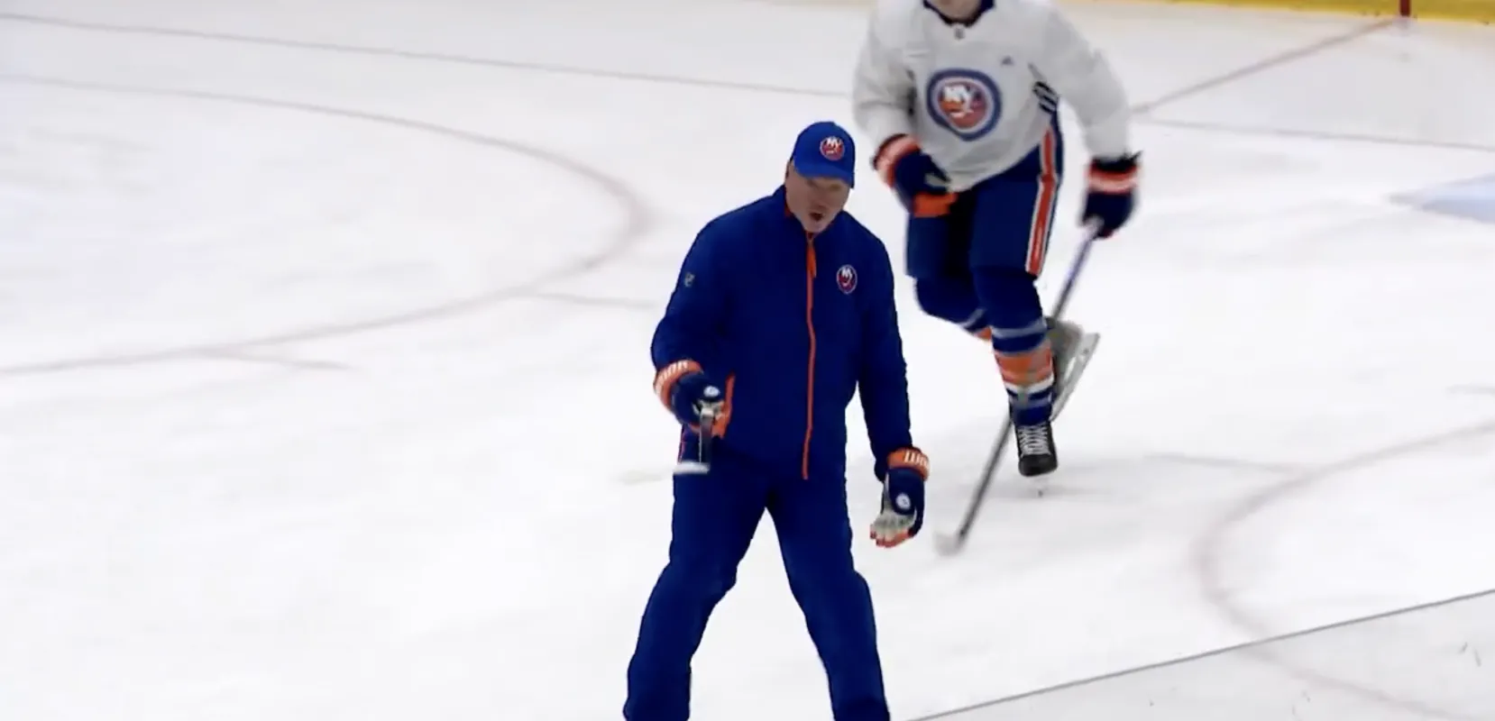 Une scène jamais vue vient de se produire à la pratique de Patrick Roy
