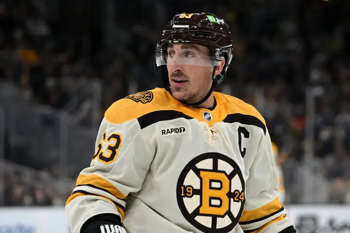 Brad Marchand has a surprising reaction to Sam Bennett sucker punch