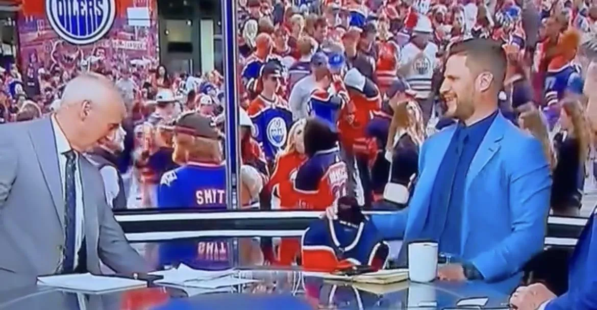 Broadcaster Ron MacLean disrespects the Oilers on national TV