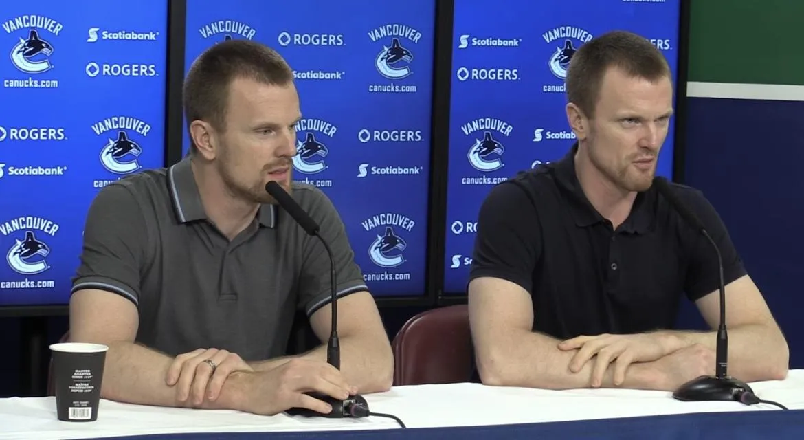 Vancouver Canucks promote Henrik and Daniel Sedin into a new coaching role