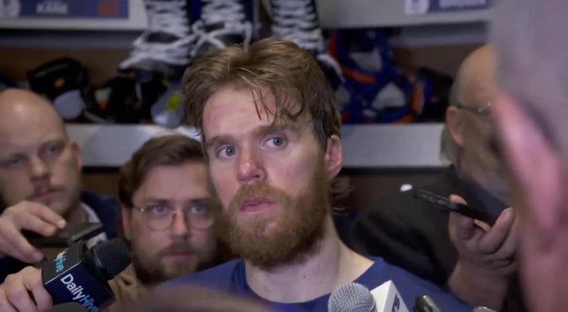 Connor McDavid has a legendary message for Oilers fans
