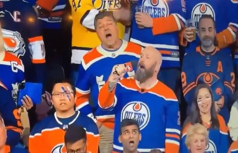 Oilers fans under heavy critics for disrespecting the US National Anthem