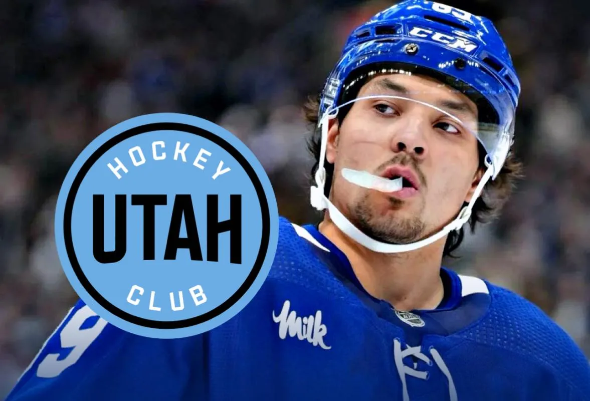 Toronto Maple Leafs send Nick Robertson to Utah in latest mock trade