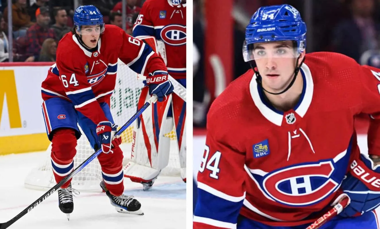 Habs: David Reinbacher vient de passer un message clair à Logan Mailloux