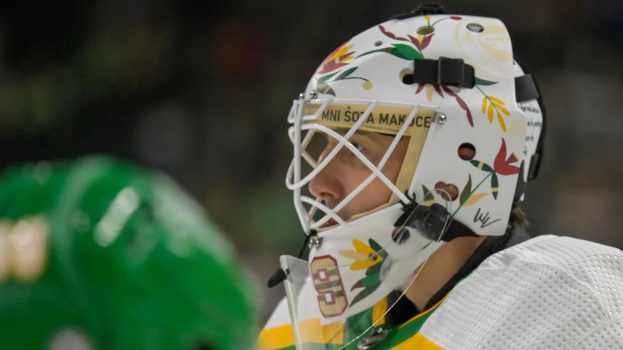 The final masks ever that Marc-Andre Fleury will wear have been showcased