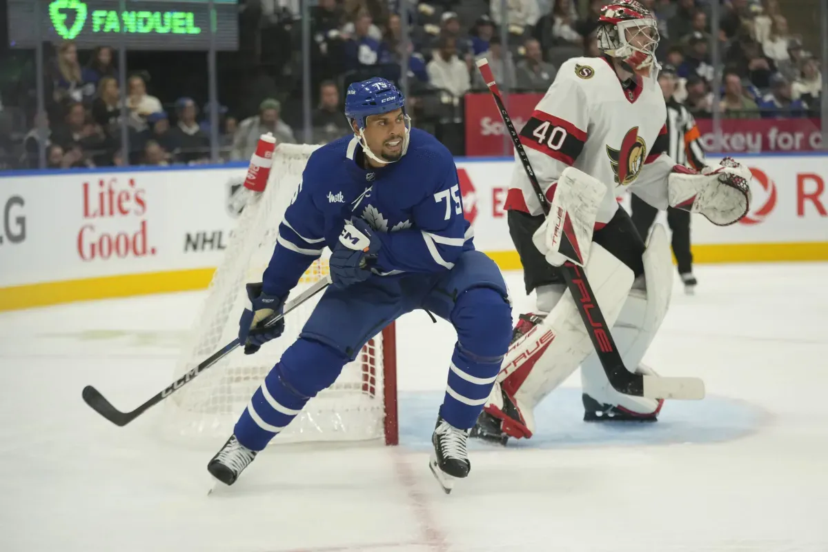 Ryan Reaves no longer fits on the Toronto Maple Leafs roster