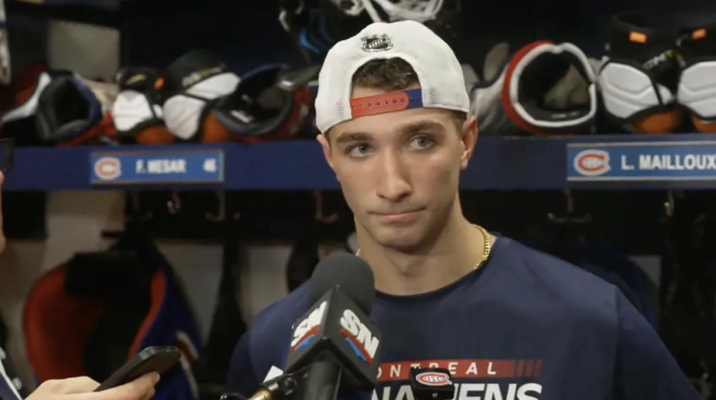 Logan Mailloux n'aurait pas pris la même décision que les Canadiens de ...