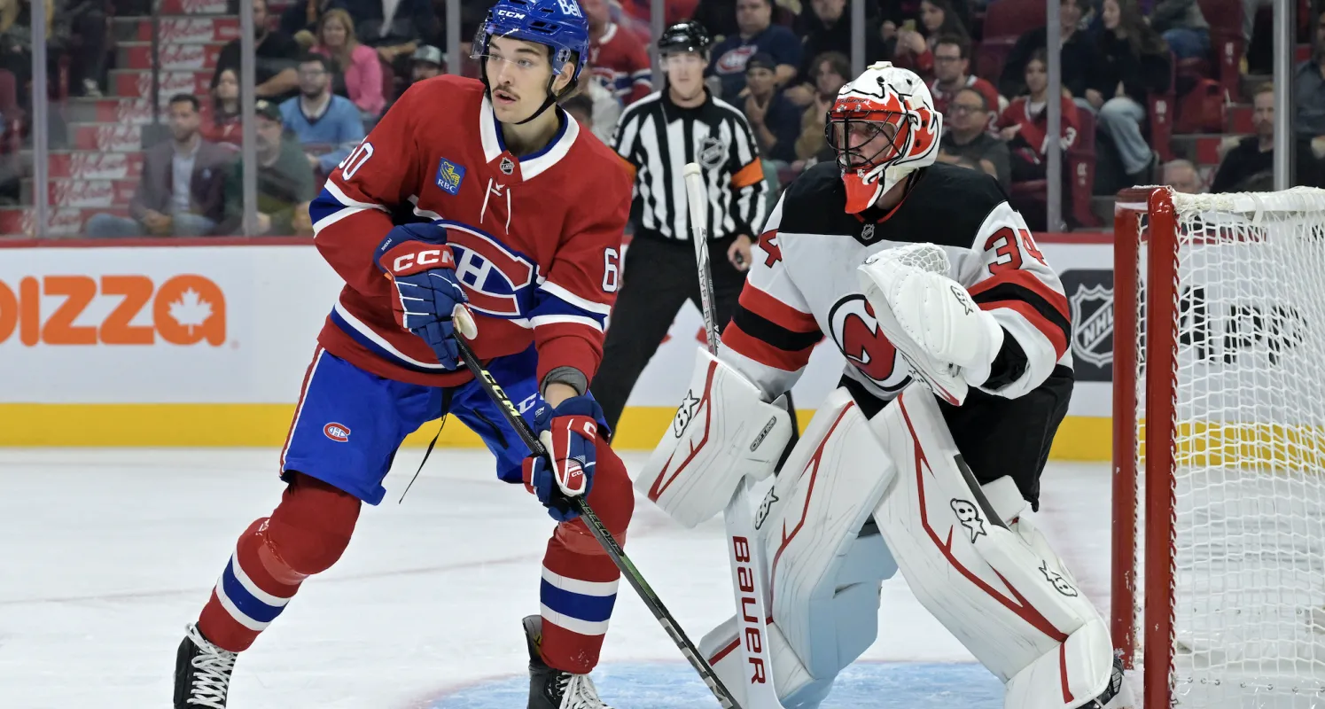 Jake Allen de retour avec le Canadien de Montréal devant le filet et un ...