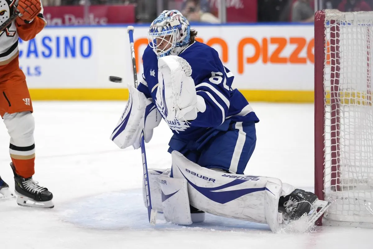 Toronto Maple Leafs Face Challenging Situation After Anthony Stolarz's ...