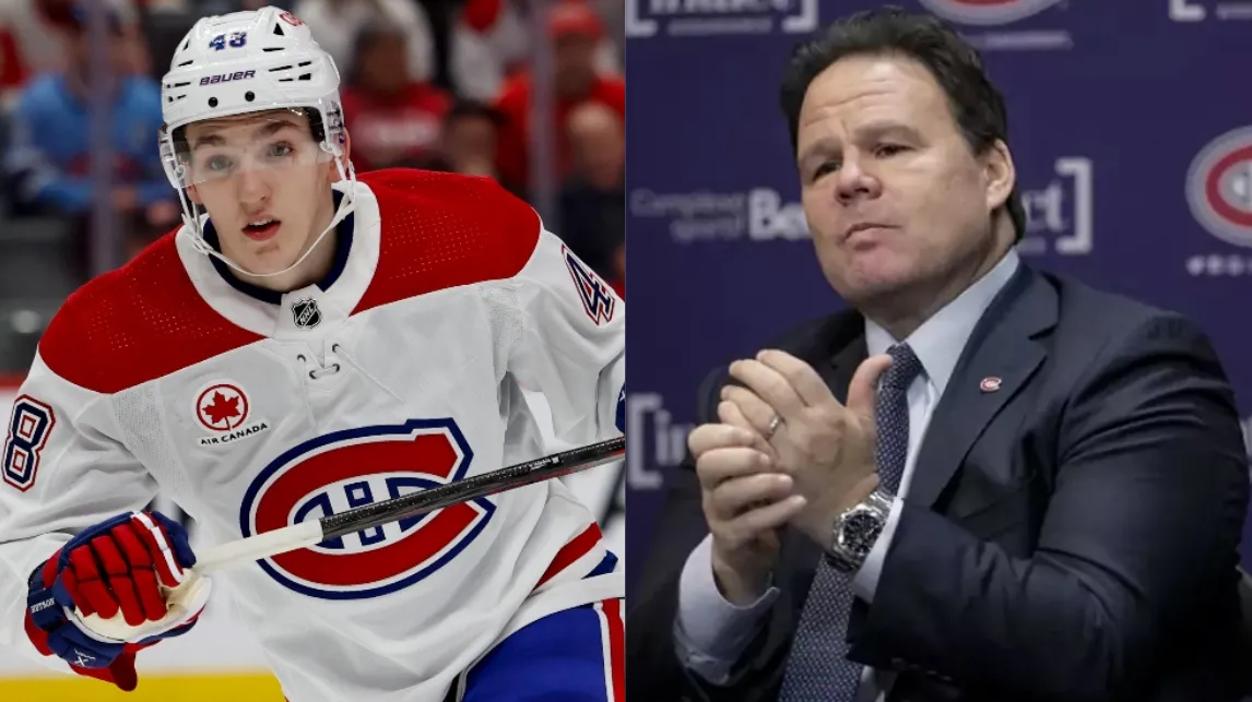 Jeff Gorton compare Lane Hutson à un joueur totalement inattendu