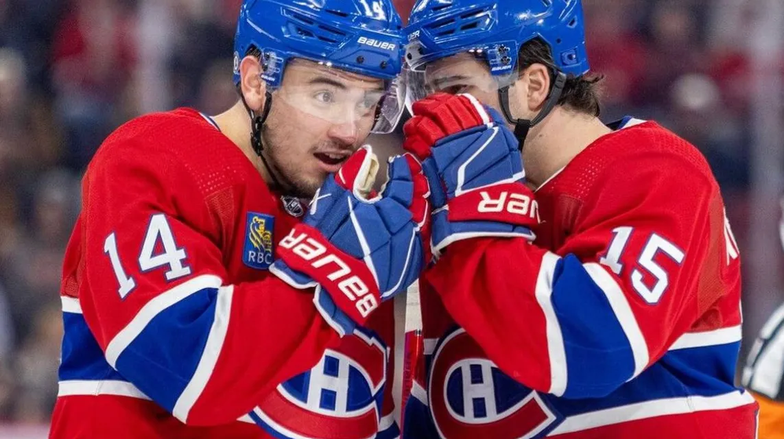 Publication spectaculaire du Canadien de Montréal au sujet d'Arber ...