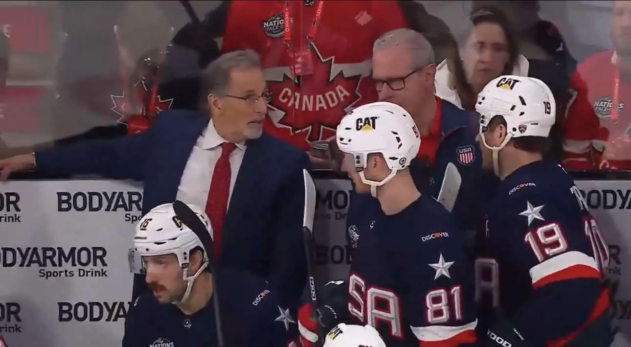Bizarre Scene Between Matthew Tkachuk and John Tortorella on Team USA ...