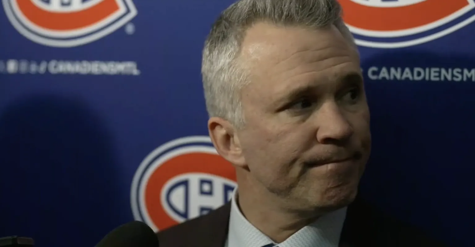 Déclaration particulière de Martin St-Louis en conférence de presse aprè