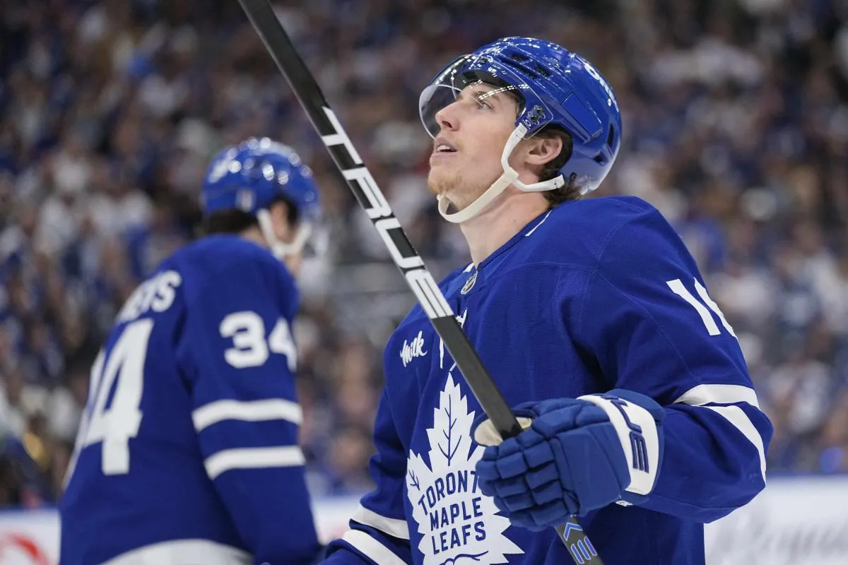 Toronto Maple Leafs in Trade Talks to Send Mitch Marner to Vegas Golden ...