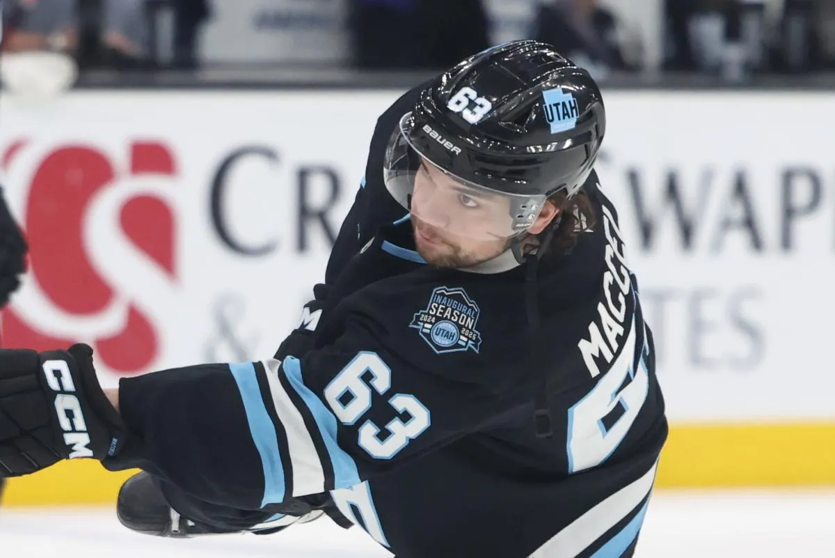 Maple Leafs Acquire Mattias Maccelli From Utah Mammoth