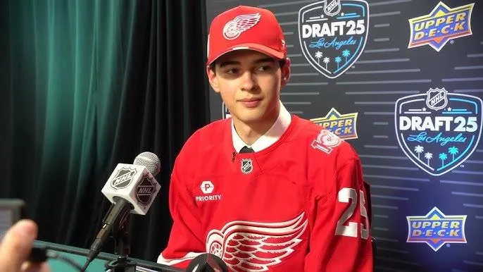 Detroit Red Wings 13th overall pick forced to turn down Team Canada ...