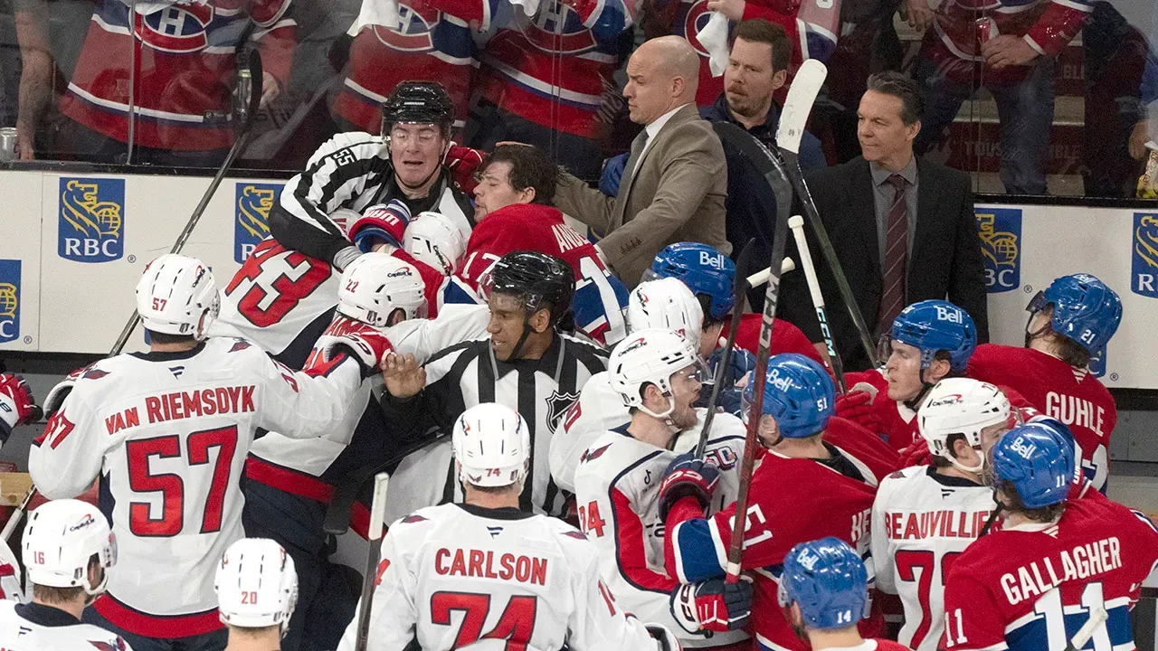Real Cause of Bench Battle Between the Canadiens and Capitals in the ...