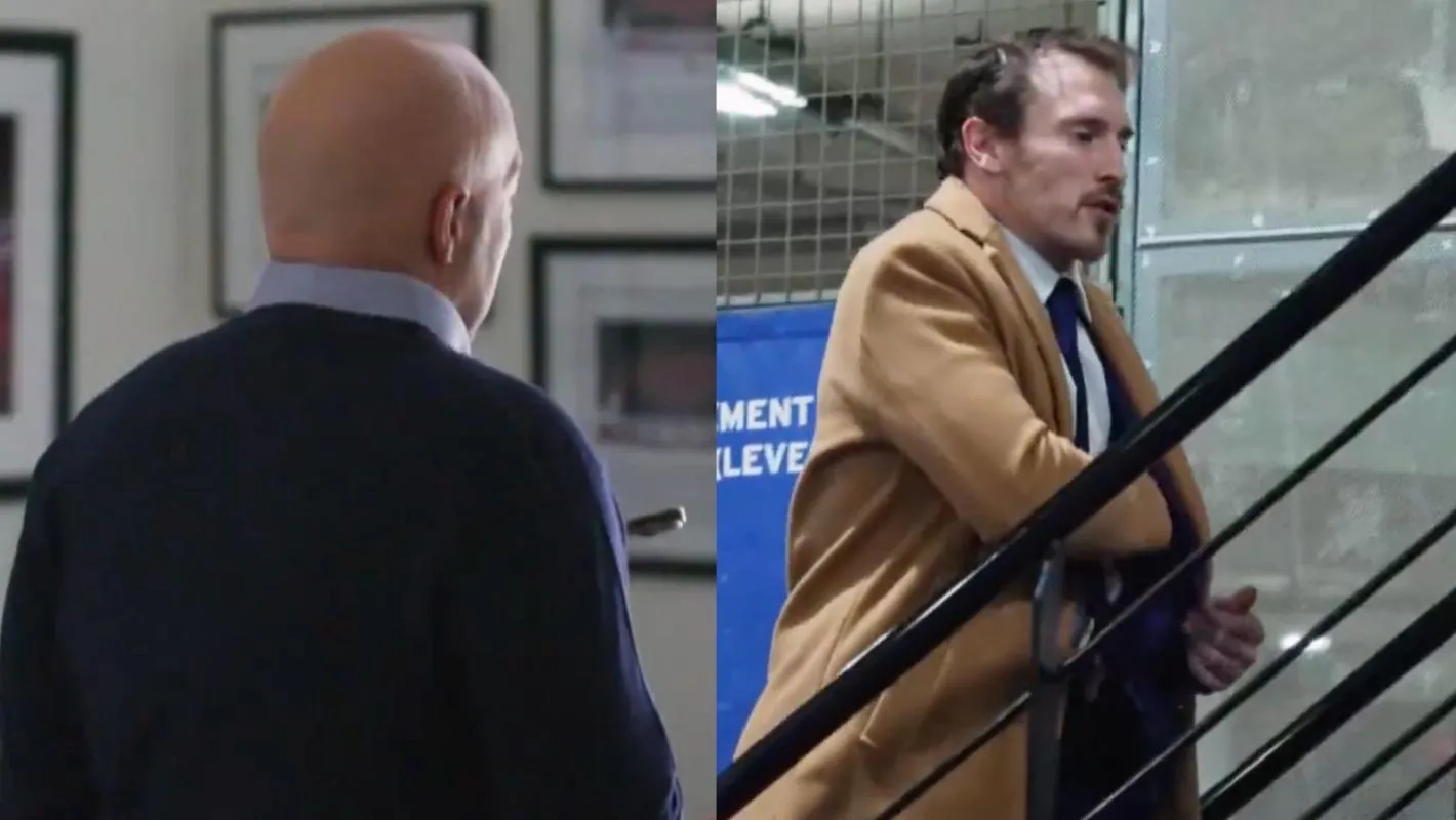 Scène rarissime alors que Brendan Gallagher est immédiatement convoqué ...