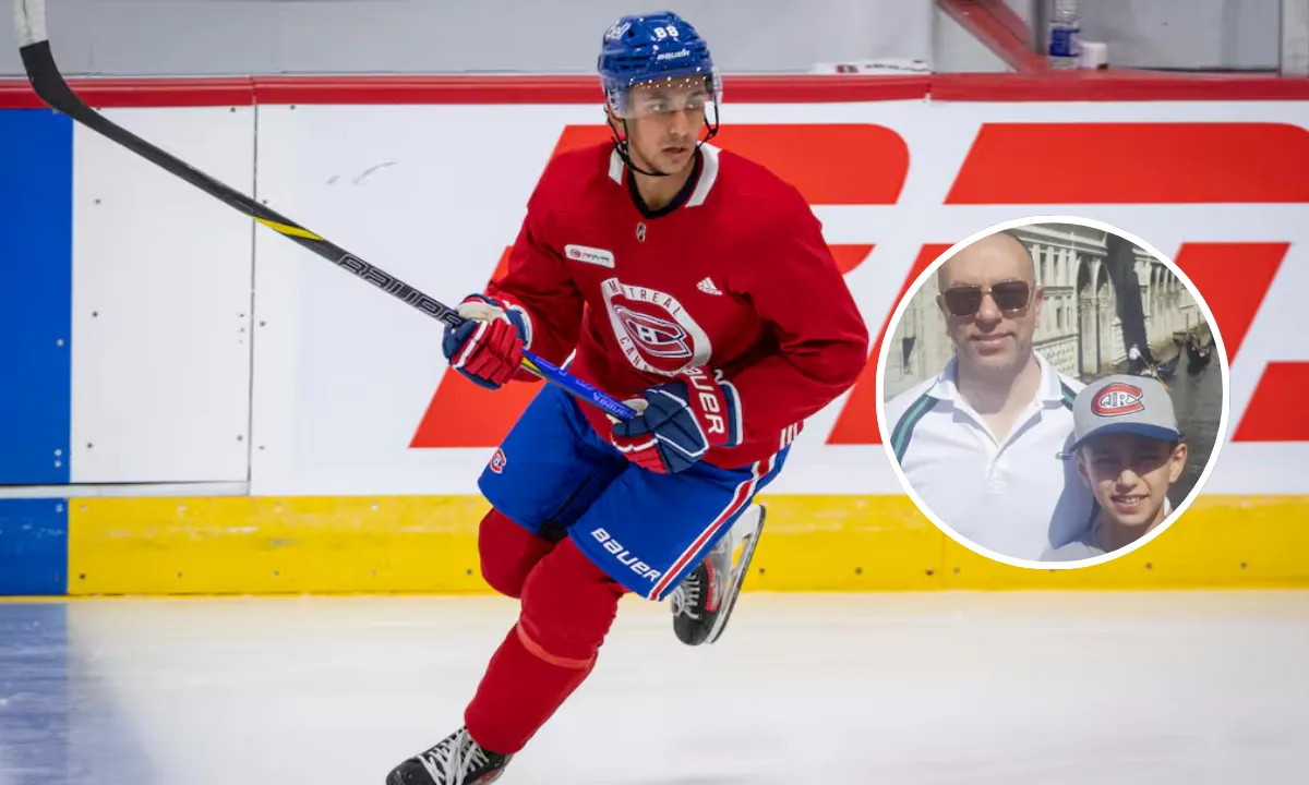 Canadiens Prospect Michael Hage Pays a Touching Tribute to His Late ...