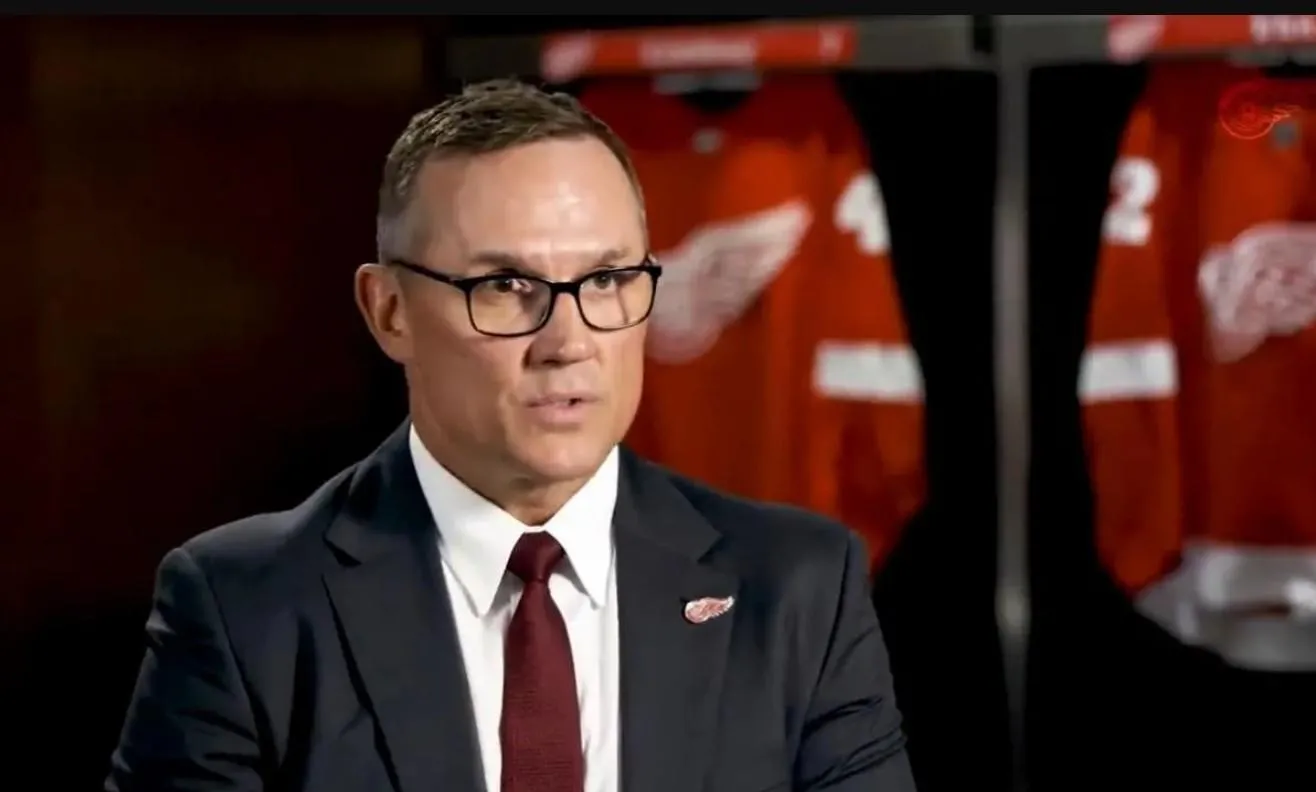 A Steve Yzerman firing by the Detroit Red Wings addressed: "Letting a ...