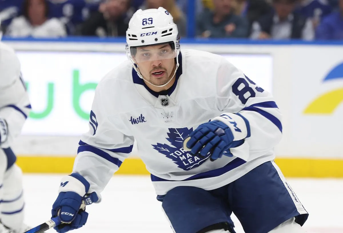 Nick Robertson's Path to Maple Leafs Lineup Clears After Major Roster ...