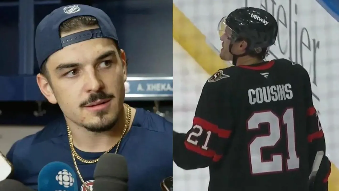 Ça vient d'être confirmé pour Nick Cousins pour le match de ce soir et ...