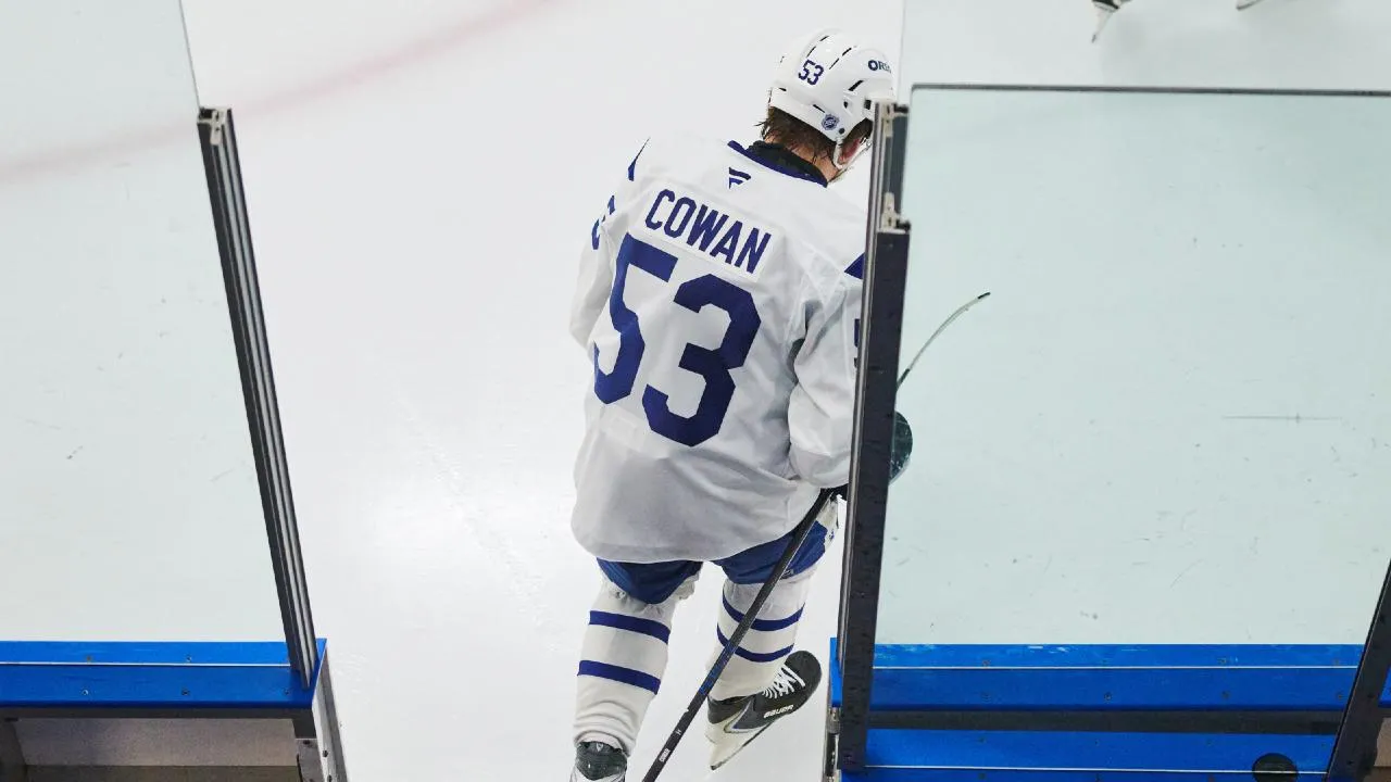 Easton Cowan Catches a Huge Break Just Days Before the Toronto Maple ...