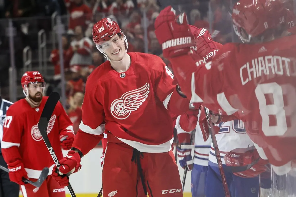 Removed from lineup: Red Wings discipline two players including top ...