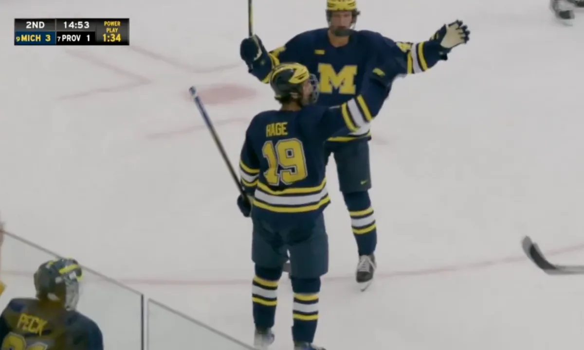 Canadiens Prospect Michael Hage Is Turning Heads at Michigan - And It's ...