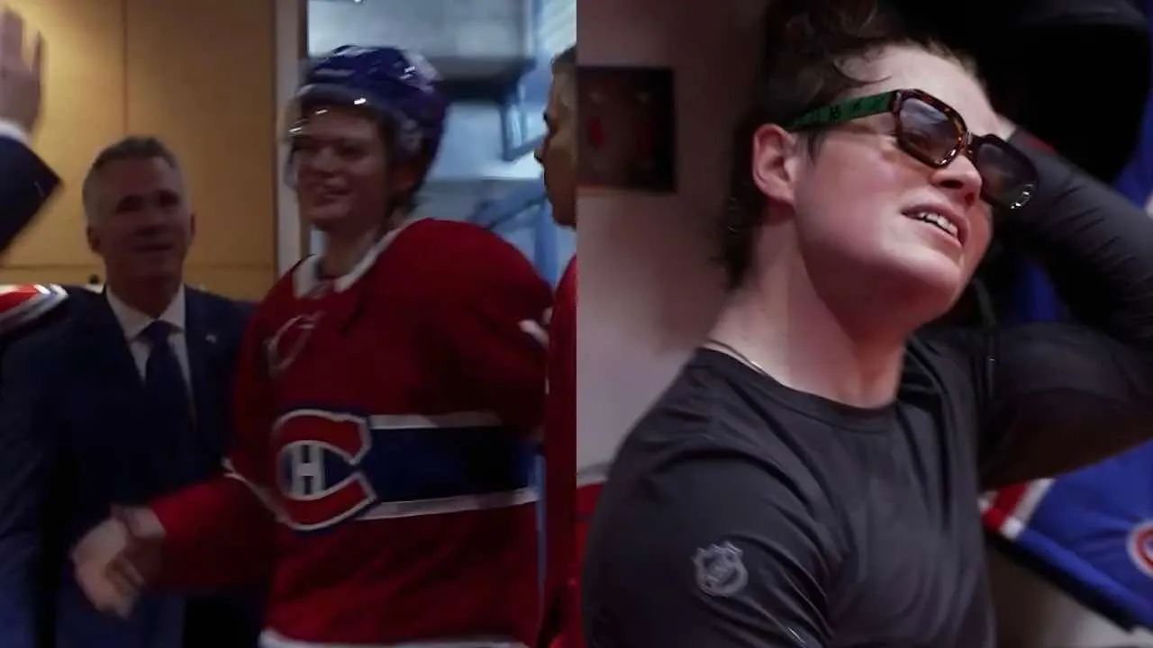 Special Locker Room Moment Between St-Louis and Caufield After Last ...