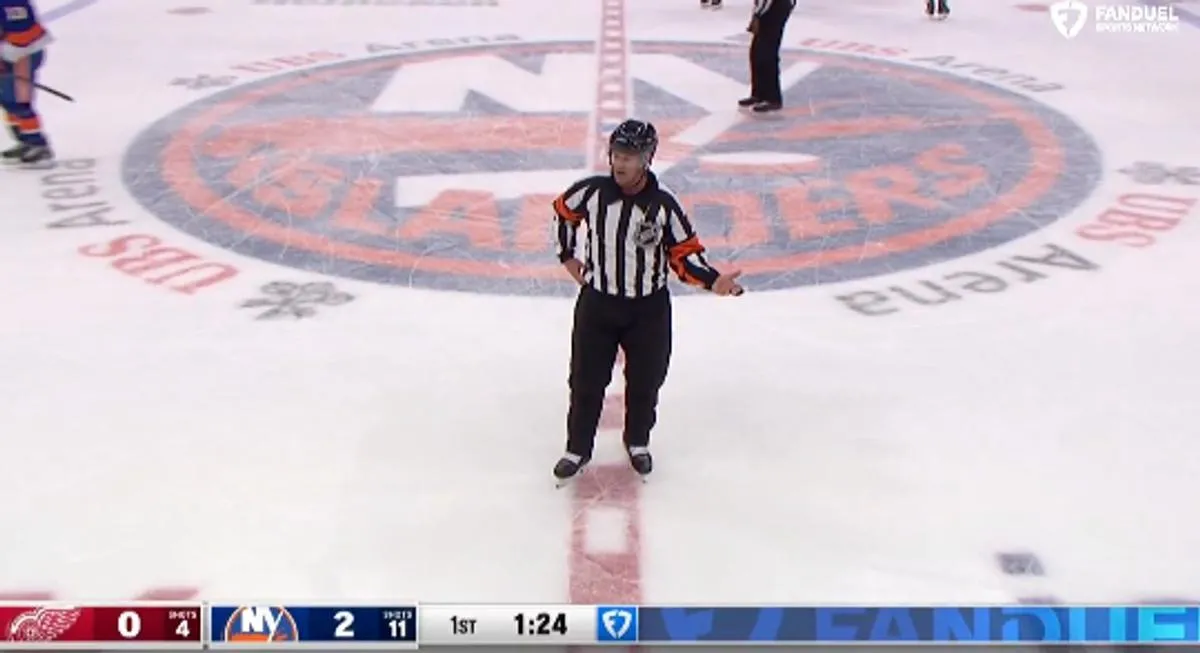 Referee goes viral after being caught on hot mic during Red Wings ...