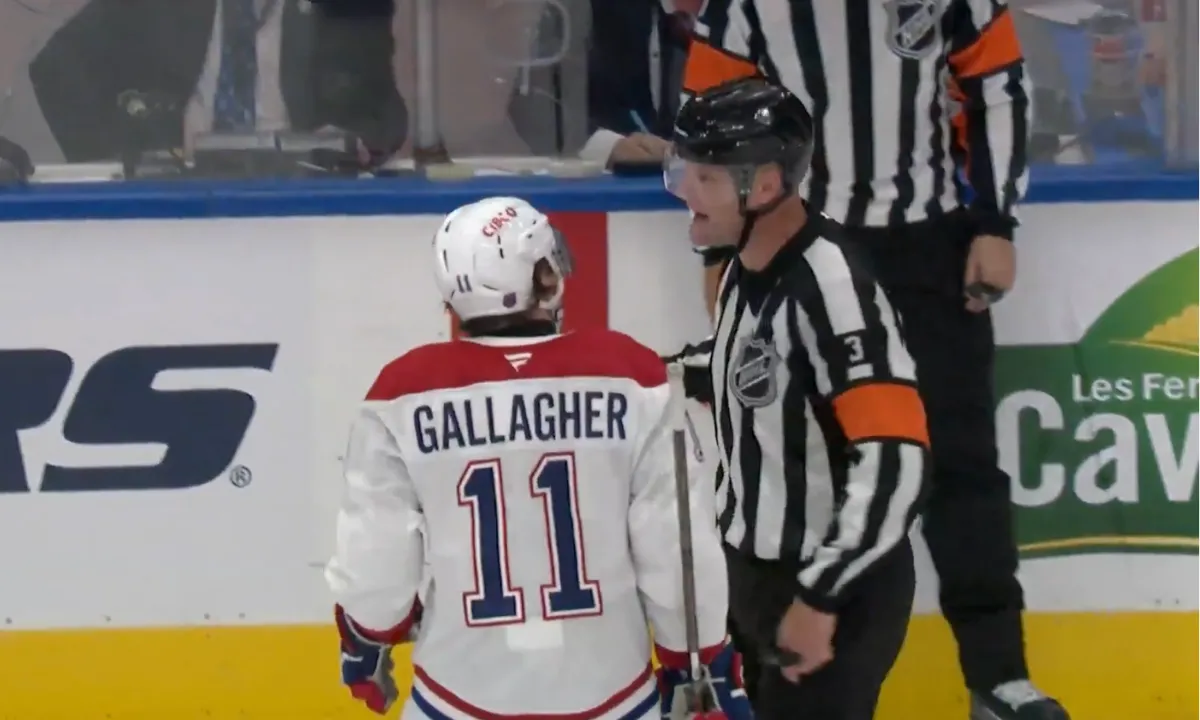 Brendan Gallagher Reveals What an NHL Official Admitted After Late-Game ...