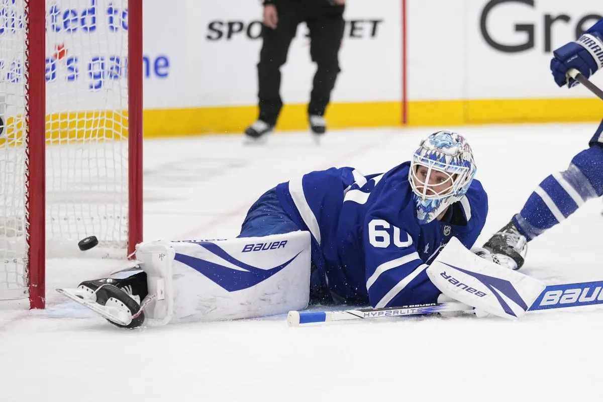 Joseph Woll Nearing Return as Maple Leafs Reveal Plan for His Season Debut