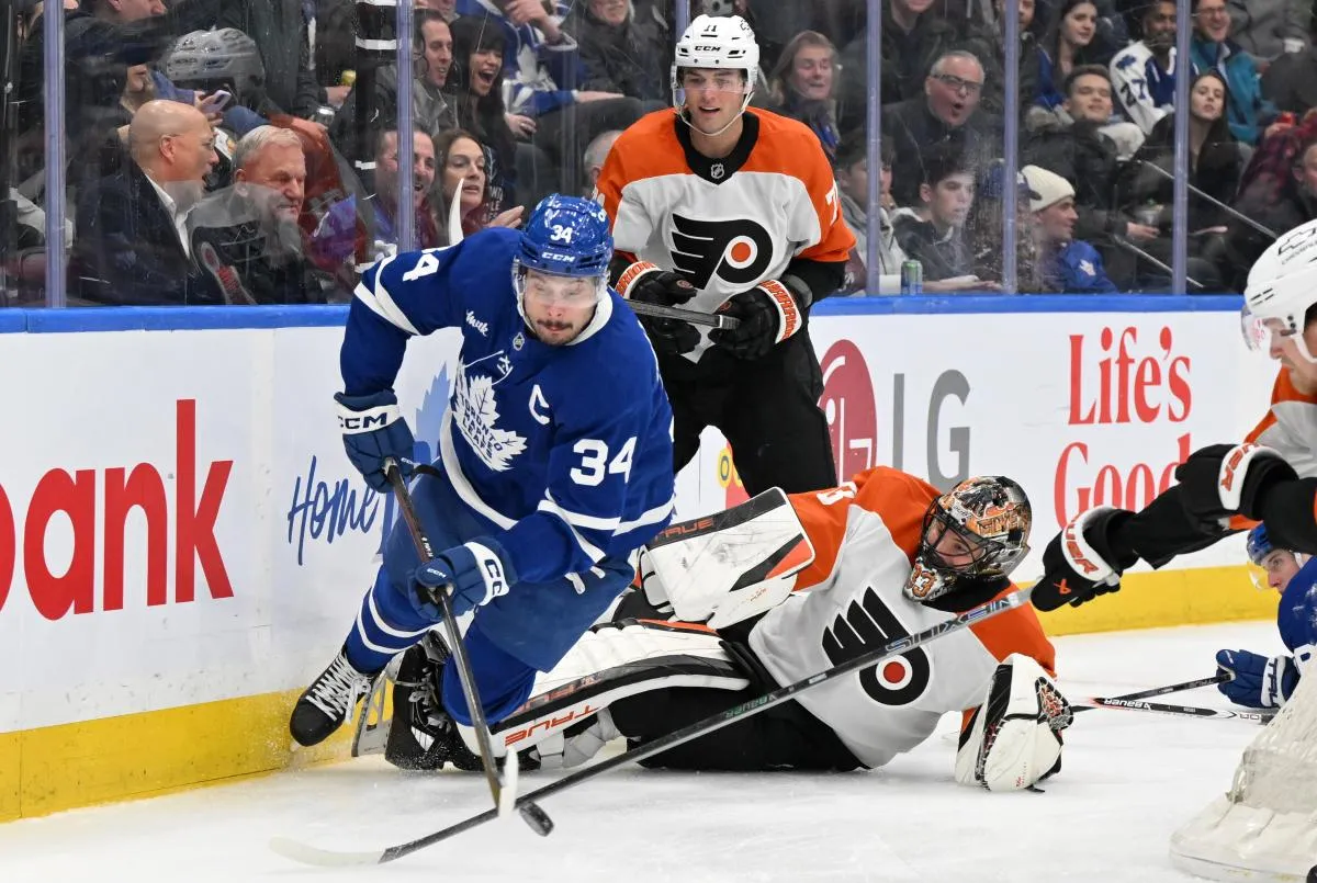 One Look at the Maple Leafs' Projected Lineup vs. Flyers and You Know ...