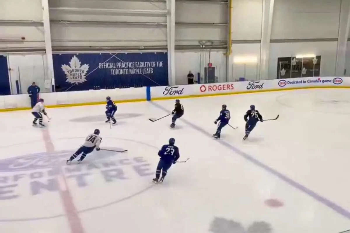 No One Knows What's Going On at Maple Leafs Practice After Sudden ...