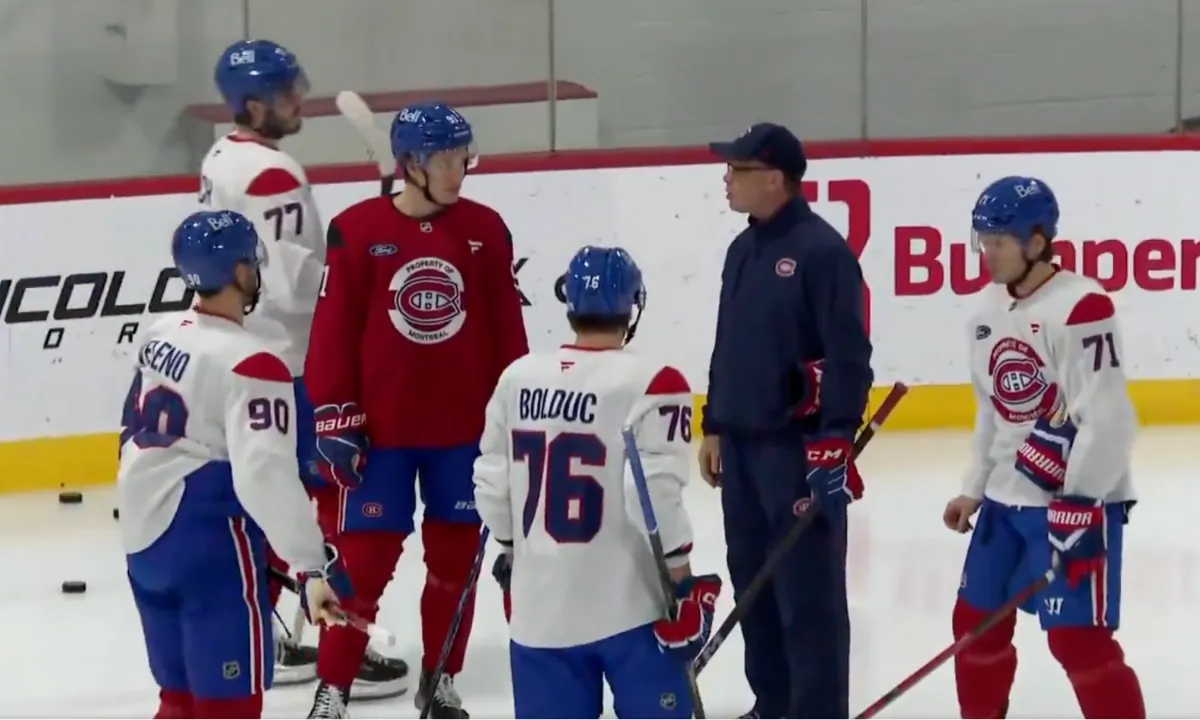 Martin St. Louis invites a special guest to help sharpen the Canadiens ...