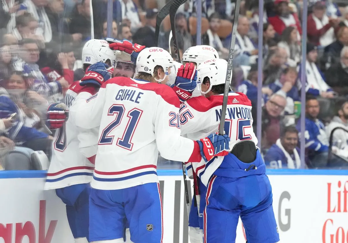 Canadiens confirm surgery for Alex Newhook as Kaiden Guhle faces injury ...