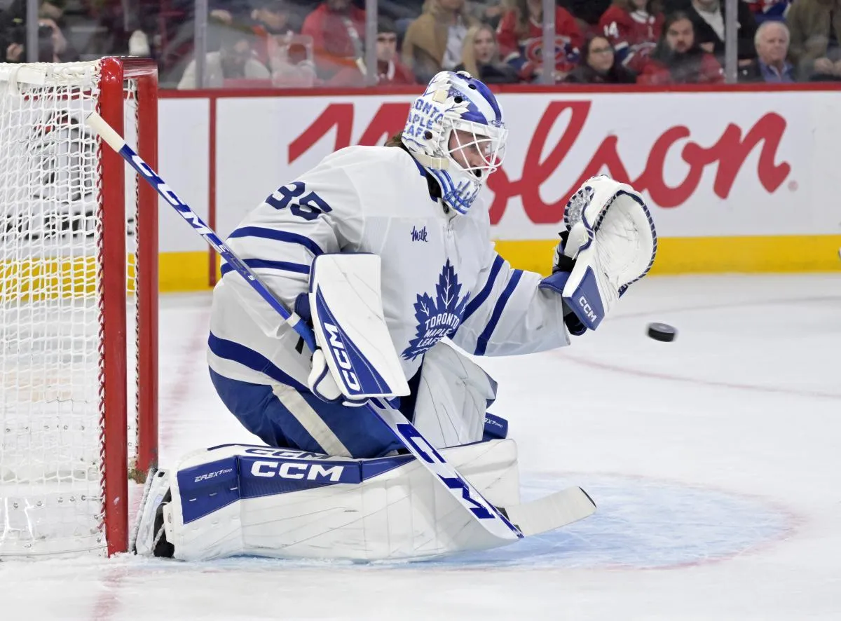 Dennis Hildeby's emergence is putting real pressure on the Maple Leafs ...