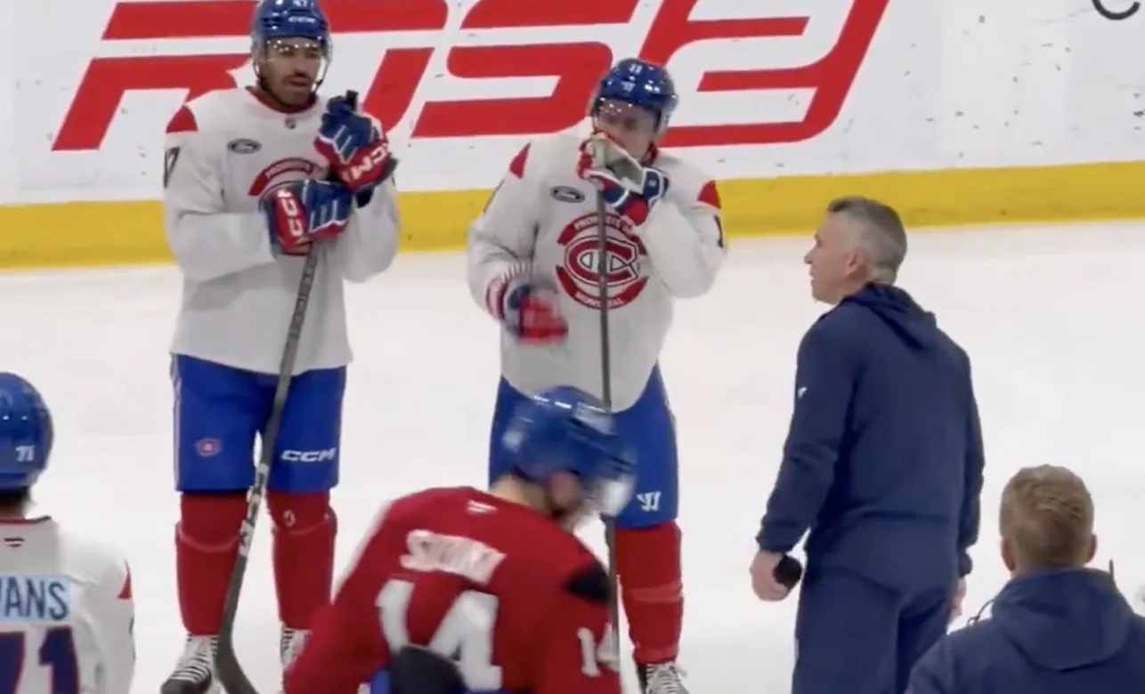 Martin St-Louis pogne les nerfs en direct de Brossard et on sait ce que ...