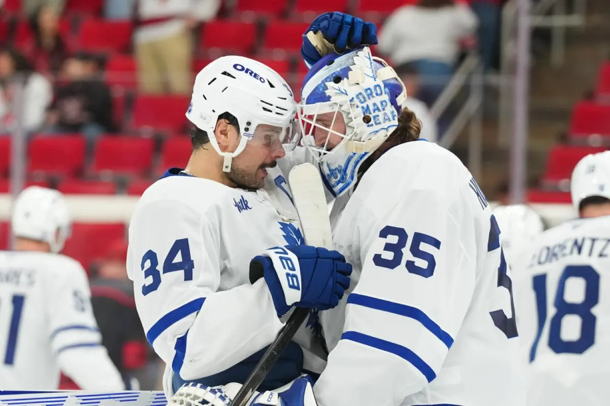 Projected Maple Leafs lineup vs. Canadiens with Dennis Hildeby leading ...