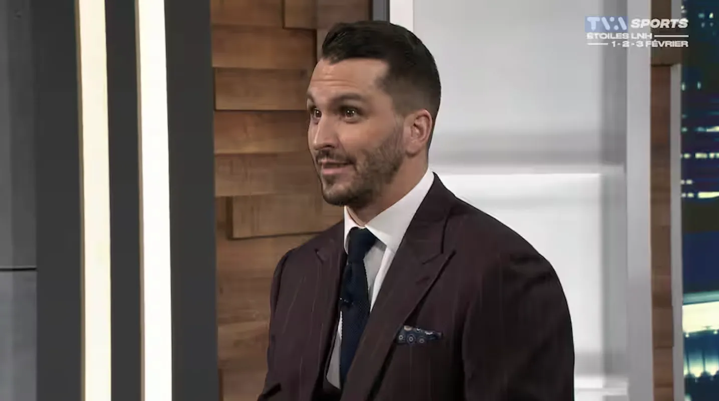 Maxim Lapierre perd patience en direct à propos d'une décision de ...
