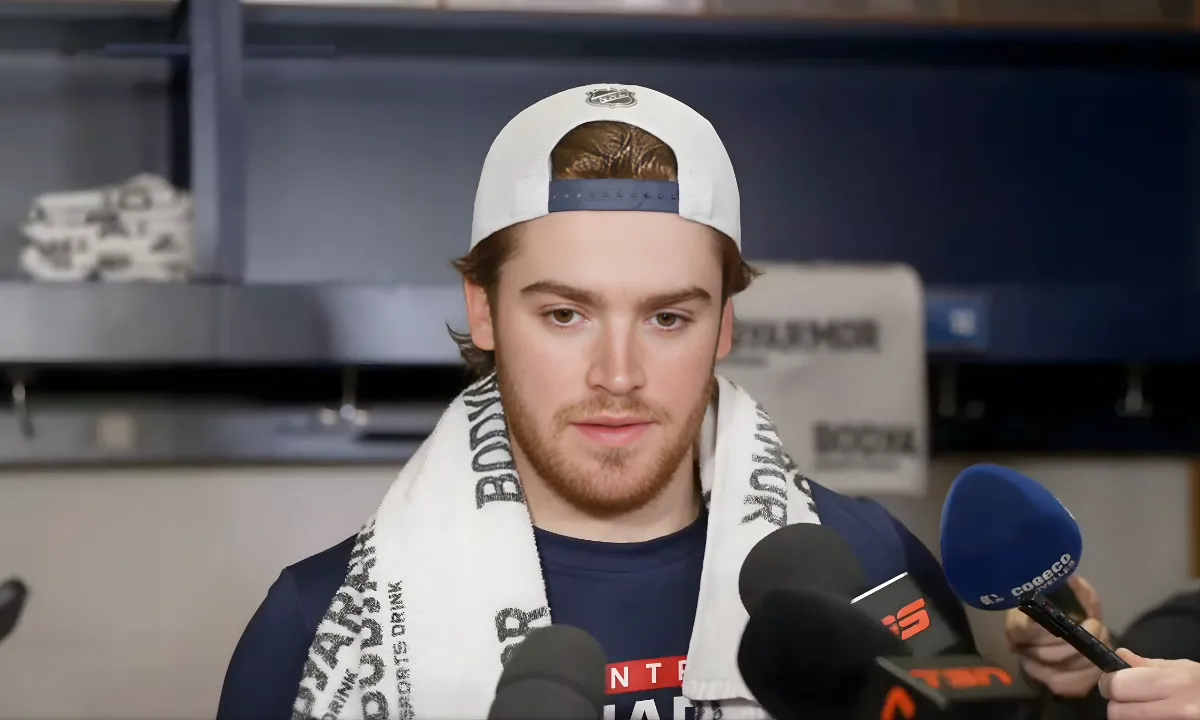 Jacob Fowler makes strong gesture by facing the media after costly error