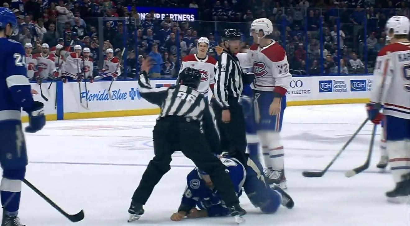 We finally know what Arber Xhekaj yelled on the ice after his fight ...
