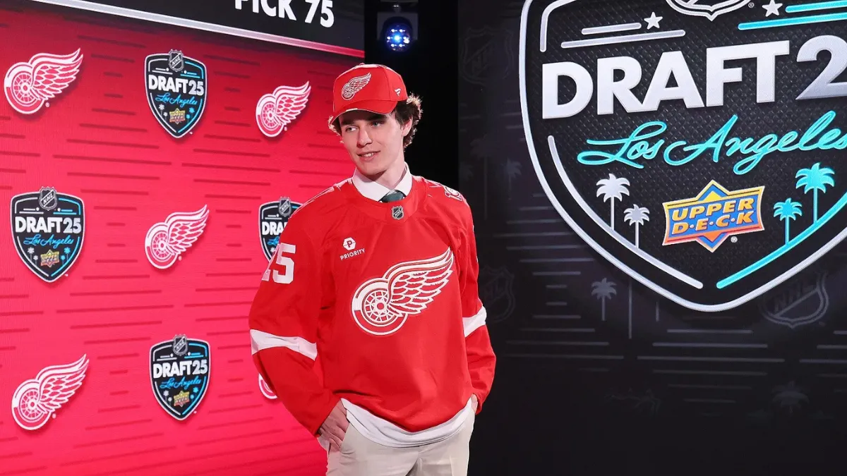 Red Wings draft pick calls out Team USA for 'playing dirty' at World ...