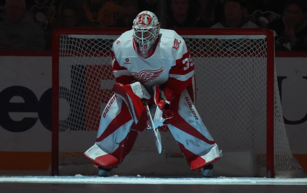 Red Wings turn the cold shoulder on Cam Talbot ahead of facing the Canucks