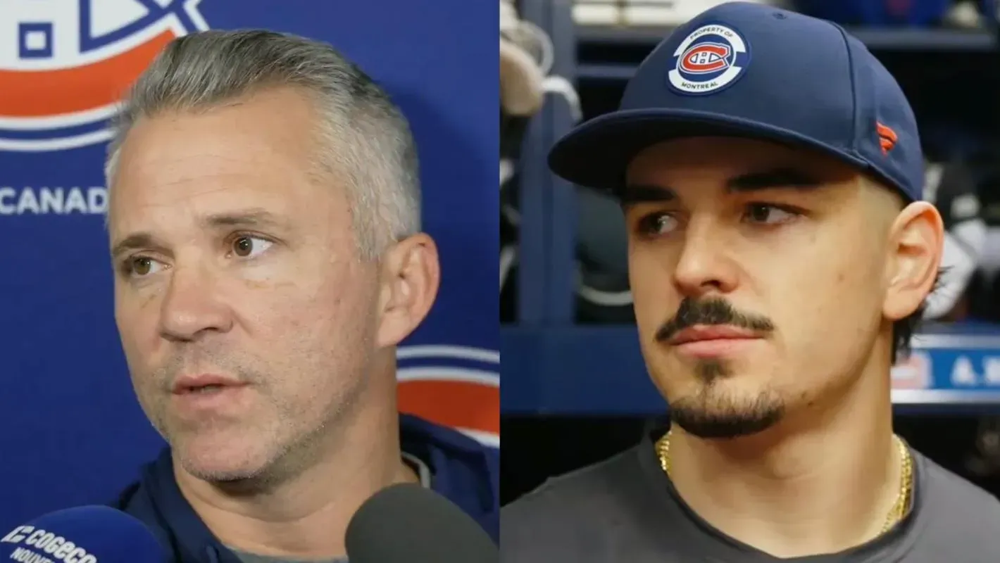 Martin St-Louis tourne le dos à Arber Xhekaj et le Canadien procède ...